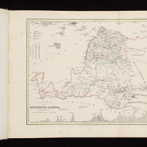 Kaart der Residentie Bantam - Digital Historical Maps of Southeast Asia